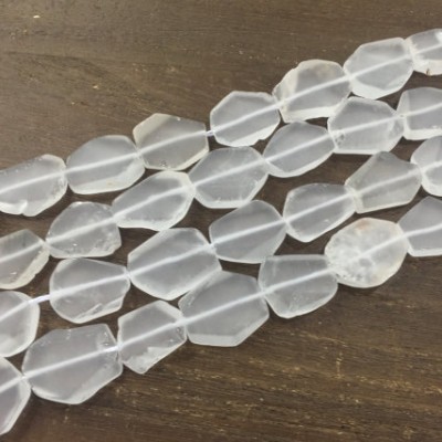 Quartz Chip & Nugget Beads, Raw Quartz Beads For Sale | Beadage