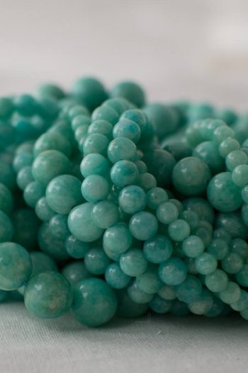 Amazonite Round Beads For Sale | Beadage