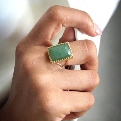 Aventurine Rings For Sale | Beadage