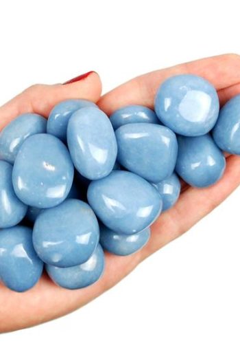 For Sale: Angelite Stone (anhydrite) From Peru - Raw Angelite...