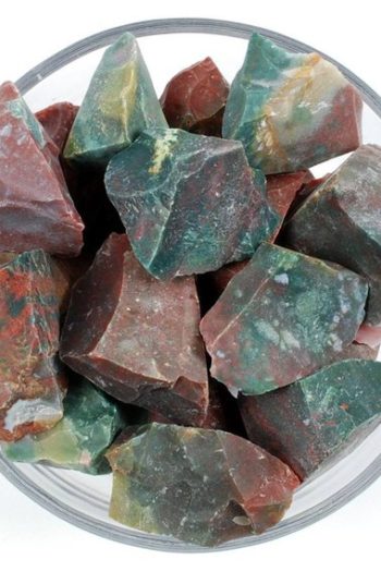 For Sale: Raw Bloodstone Crystal - Bloodstone Raw - Rough... | Beadage