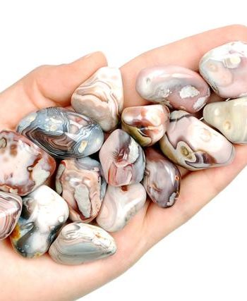 Tumbled Agate Crystals & Pocket Stones For Sale | Beadage