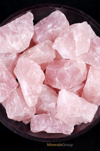 For Sale: Raw Rose Quartz Crystal (0.5" - 7") Grade A...