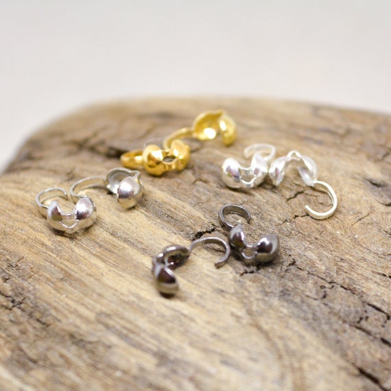 Bead Tips, Callottes, Clamshells, Knot Covers | Beadage