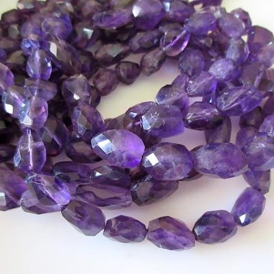Amethyst Chip & Nugget Beads, Raw Amethyst Beads For Sale | Beadage