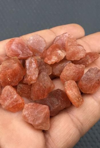 For Sale: Raw Sunstone Crystal - Grade Aaa - Raw Sparkly... | Beadage