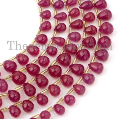Ruby Bead Shapes For Sale | Beadage