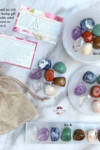 7 Chakra Stones, Raw Chakra Crystal Sets | Beadage