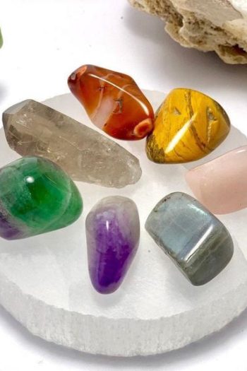 7 Chakra Stones, Raw Chakra Crystal Sets | Beadage