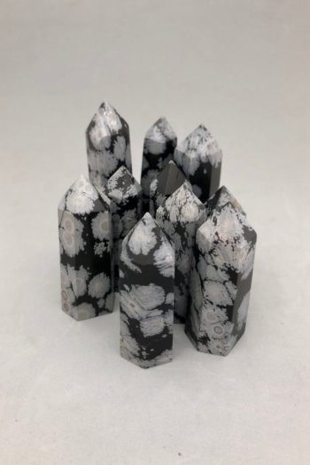For Sale: One Snowflake Obsidian Point (available In 2 Sizes)...