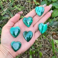 For Sale: Elephant Reconstituted Malachite Gemstone Figurines...