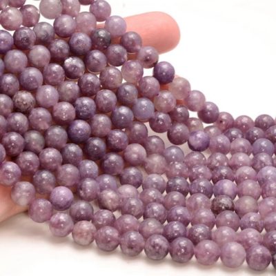 Lepidolite Beads For Sale | Beadage