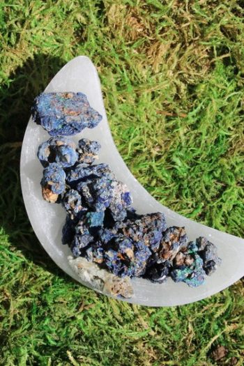 For Sale: Raw Azurite Crystal - Raw Azurite Stone - Raw Azurite...