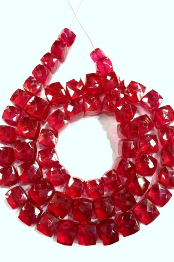 Ruby Bead Shapes For Sale | Beadage