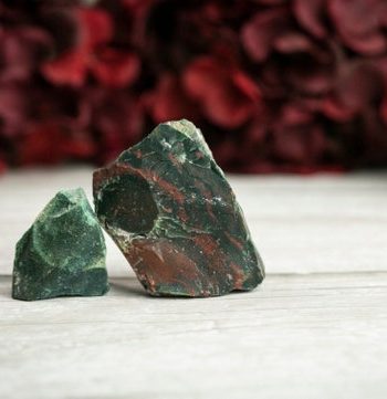 For Sale: Raw Bloodstone Crystal - Bloodstone Raw - Rough... | Beadage